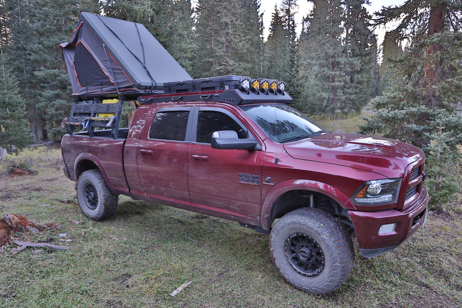 What are the Best Tents, Campers, and Bed Racks for Off-Road Camping?